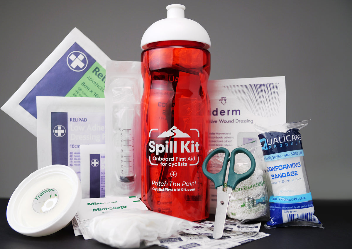 The Spill Kit range – The Cyclist First Aid Kit